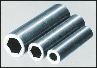 ##Top Sale Hex Hole Sleeve 13/16OD 2 3/4" Length .500" Hexagonal ...