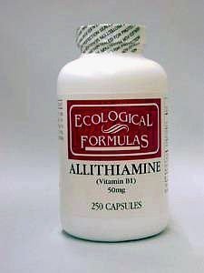 Allithiamine 50 mg 250 caps by Ecological Formulas - Health products ...