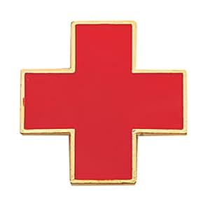 Amazon.com : Red Cross Nurse Lapel Pin - Set of 100 : Office Products