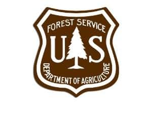 Amazon.com: Brown US Forest Service Shield Logo Sticker: Automotive