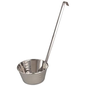 Amazon.com: Browne (72919) 32 oz Stainless Steel Large Dipper: Kitchen ...