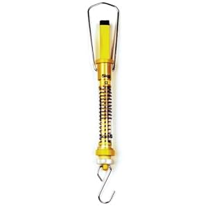 Push/Pull Spring Scales - 5 Kg (50.0 N) - Yellow: Science Lab Supplies ...