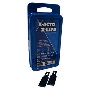 X-Acto Blade Heavy Chisel #18 100 Pack. - - Amazon.com