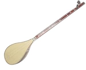 Amazon.com: Uyghur Lute Xinjiang Handcraft Dutar + Case 60cm: Musical ...