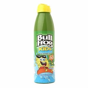 Amazon.com: BullFrog Kids SpongeBob Sunscreen SPF 50 Spray 6 OZ (PACK ...