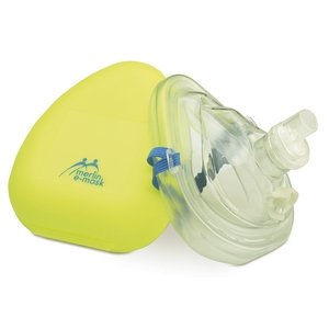 Merlin E Mask Resuscitation / CPR first aid mask with case | Nakosite
