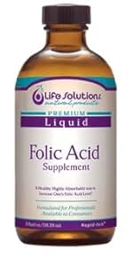 Amazon.com: Liquid Folic Acid - 8oz. - Life Solutions: Health ...
