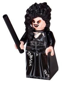 Bellatrix Lestrange with Wand – LEGO Harry Potter Minifigure ...