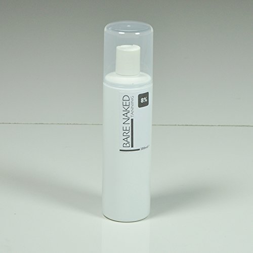 200ml 8% DHA Professional Bare Naked Spray Tan Solutions | Nakosite