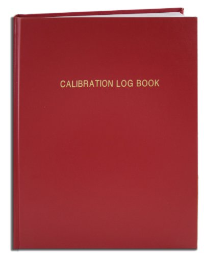 BookFactory Calibration Log Book / Equipment Calibration Logbook - 120 ...