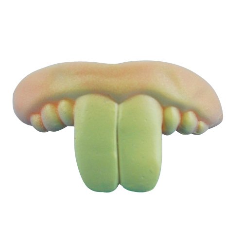 Topro Goofy Fake Rotten Teeth Rubber Dentures Halloween Party Creepy ...