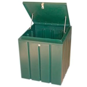 Amazon.com : Lockable Storage Feed Bin HunterGreen : Pet Feeding ...