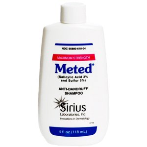Meted Anti-Dandruff Shampoo - 4 oz: Amazon.co.uk: Beauty