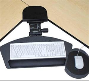 Amazon.com : Premium Corner Keyboard Tray : Office Products