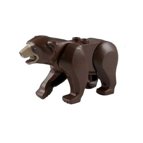 Amazon.com: LEGO Brown Bear Minifigure for Forest Police Sets