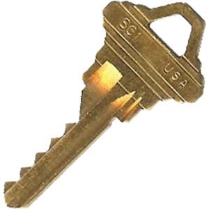 SC1 Brass Key blank, Ilco SC1-BR-250PK, 250/Box - - Amazon.com