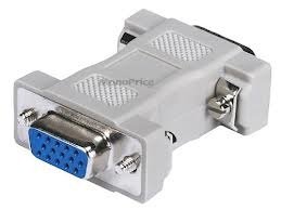 VID-A-9F-15M 9-Pin DB9 Female to 15-Pin HD15 Male VGA Video Adapter