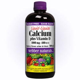 Amazon.com: Webber Naturals Liquid Calcium plus Vitamin D, 1000mg/400IU ...