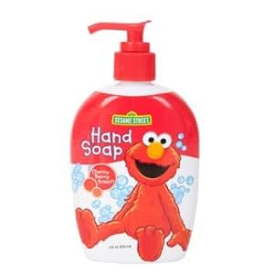 Amazon.com : *3 Pack* Sesame Street Elmo Hand Soap for Kids Cherry ...