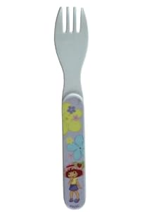Amazon.com: Strawberry Shortcake Plastic Fork - Kids Flatware: Home ...