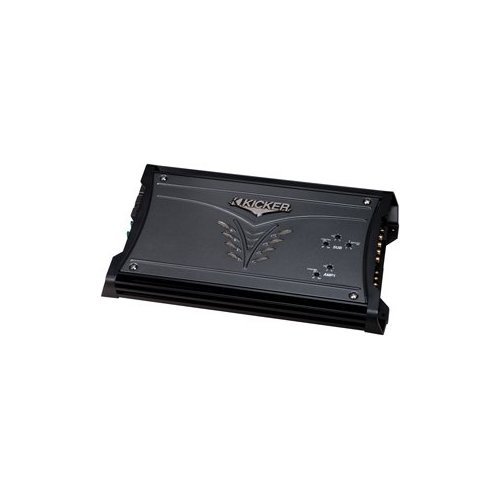 Kicker 08ZX7005 ZX-Series 4 x 75-Watt Amplifier With 400-Watt Subwoofer ...