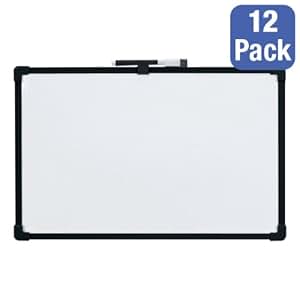 Amazon.com : Portable Magnetic Dry Erase Boards - Package of 12 ...