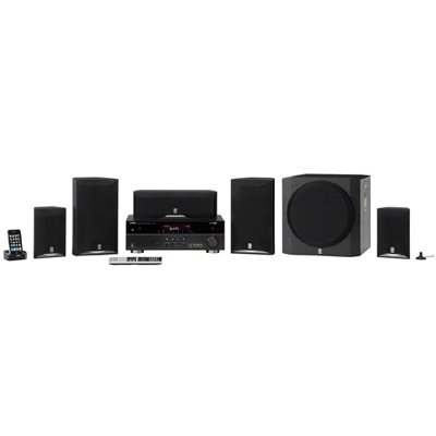 Black Friday Yamaha YHT-693BL 5.1 Channel 525 Watt HTiB System (Each ...