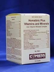 Amazon.com: Hematinic Plus Vitamins and Minerals Dietary Supplement 100 ...