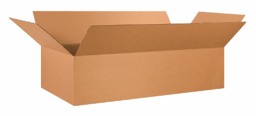 Aviditi 482412 Long Corrugated Box, 48" Length x 24" Width x 12" Height ...
