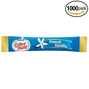 Coffee-mate Coffee Creamer, French Vanilla Powdered Sticks, 4g (Pack of ...