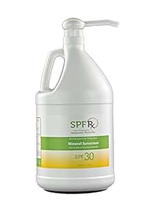 Amazon.com : SPF Rx Bulk Natural Facial and Body Sunscreen SPF 30 ...