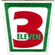 Amazon.com: 311 (Three Eleven) - 7-11 Style Logo - Embroidered Iron On ...