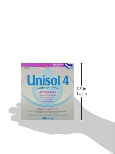 Unisol 4 Preservative Free Saline Solution, 12 Fluid Ounce Health ...