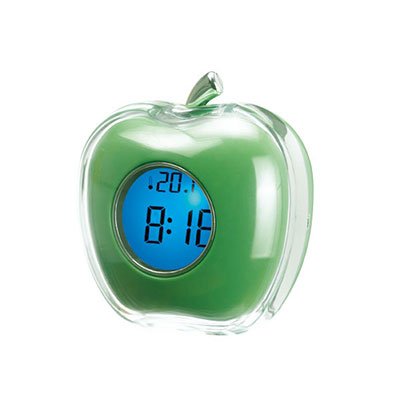 Talking Apple Clock - FindGift.com