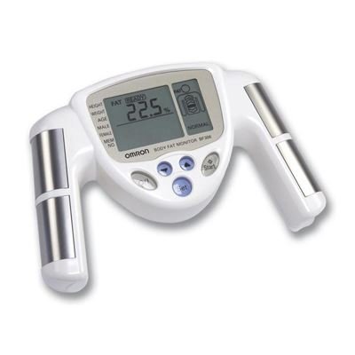NEW OMRON HAND HELD BODY FAT COMPOSITION MONITOR BMI FAT PERCENTAGE ...