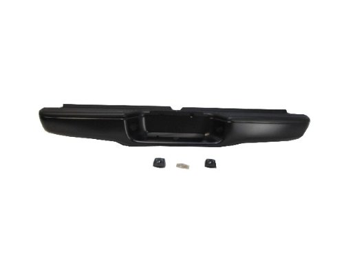 95-04 TOYOTA TACOMA REAR STEP BUMPER BLACK (POWDER COATING) WITHOUT ...