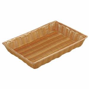 Amazon.com: 18" x 12" x 2 1/2" Synthetic Shallow Wicker Baskets ...