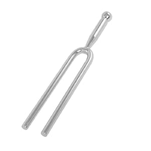 Amazon.com: C523 Instrument Tuner Silver Tone Metal Tuning Fork 523Hz ...