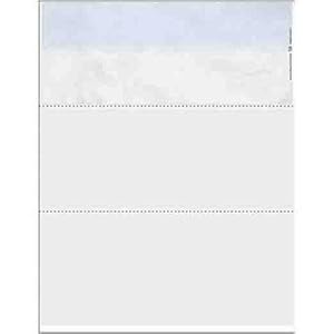 Amazon.com : 2500 Versacheck Refill Blue Marble Blank Check Paper Top ...