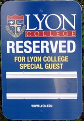 Amazon.com : Custom Parking Sign with Changeable Name Holding Slot ...