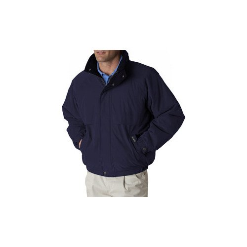 Weatherproof Adult Fleece Lined Microfiber Jacket, Navy, Medium On Sale ...