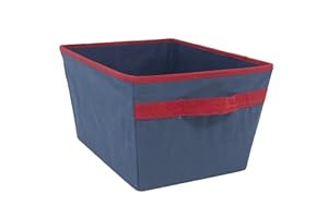 Amazon.com - Homz Soft Sided Storage Bin, Navy - Open Home Storage Bins