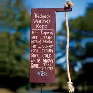 Amazon.com : Redneck Weather Forecaster : Weather Stations : Everything ...