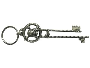 Amazon.com : Pirates of the Caribbean Davy Jones Skeleton Key Logo ...