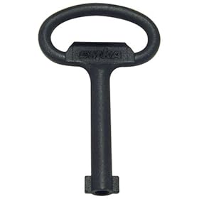 Double Bit 3, Zinc, Emka Replacement Keys (1 Each): Hardware Latches ...