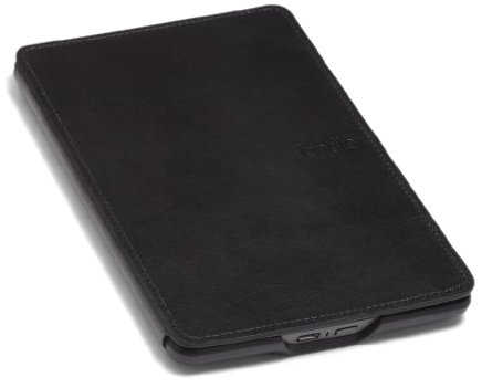 Amazon Kindle Lighted Leather Cover, Black | best kindle case