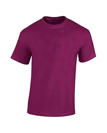 Summer Men's T-shirt Magenta XXL | Amazon.com