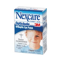 Opticlude Jr Orthoptic Eye Patches, Beige, 20/Box - licklasong