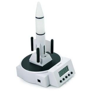 Rocket Alarm Clock - FindGift.com