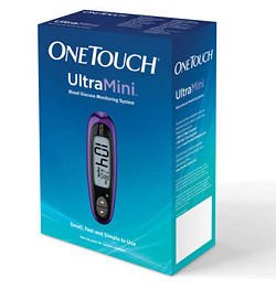 Amazon.com: One Touch Ultra Mini Blood Glucose Monitoring System Purple ...